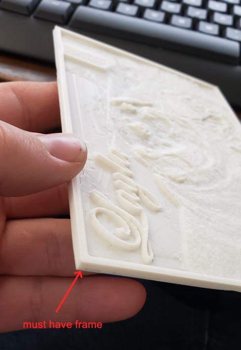 customizable Lithophane Stand by SPEKERDUDE | Download free STL model ...