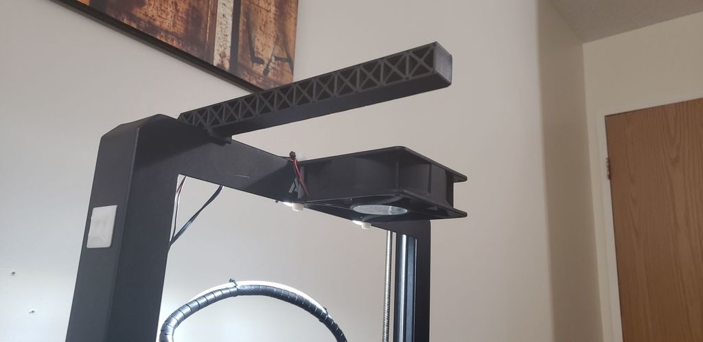 Clip on Accessory Mounting Truss For Anycubic Mega Series by SPEKERDUDE ...