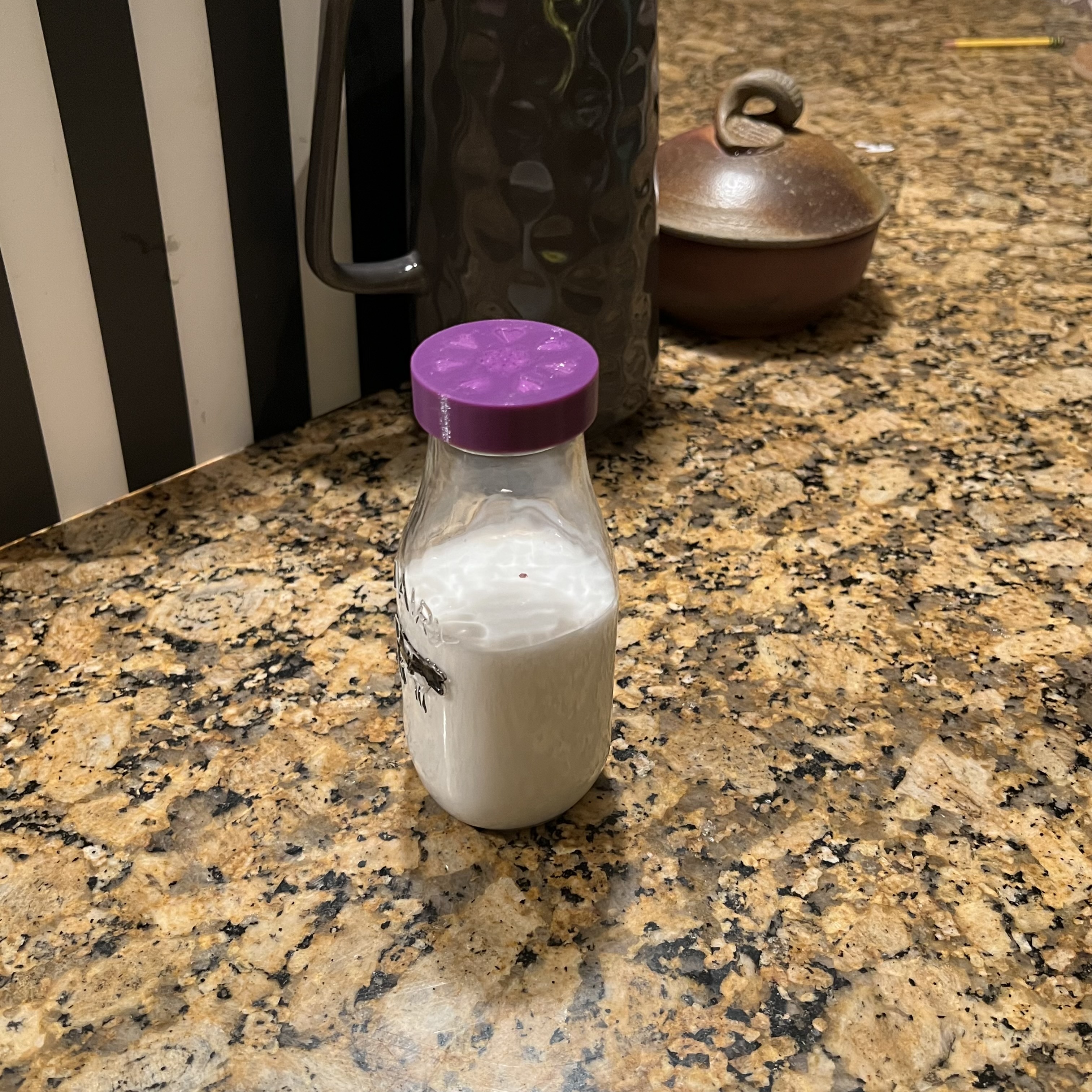 Decorative Milk Bottle Cap by mscalora | Download free STL model ...