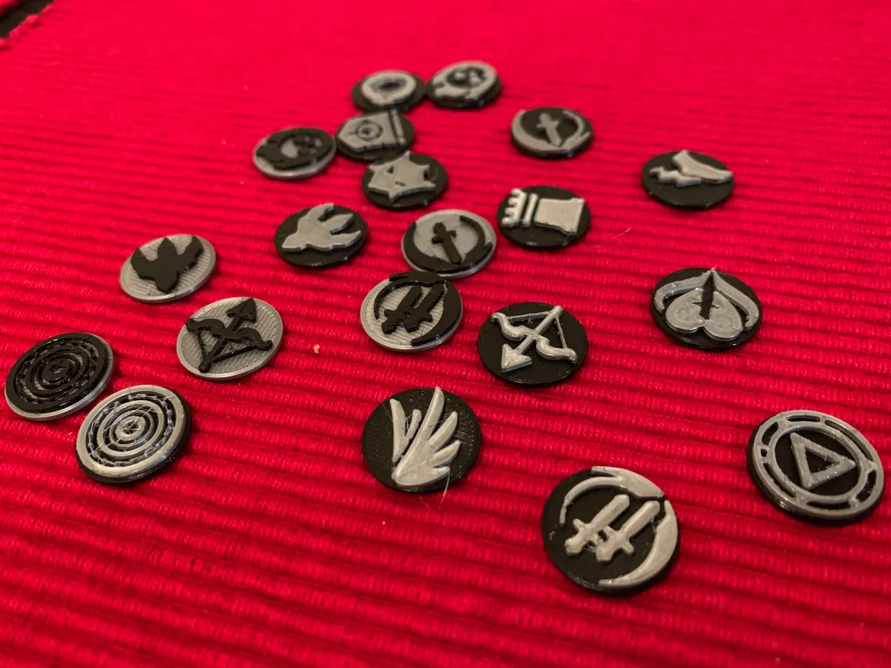 MTG counter and ability markers template by Reven | Download free STL ...