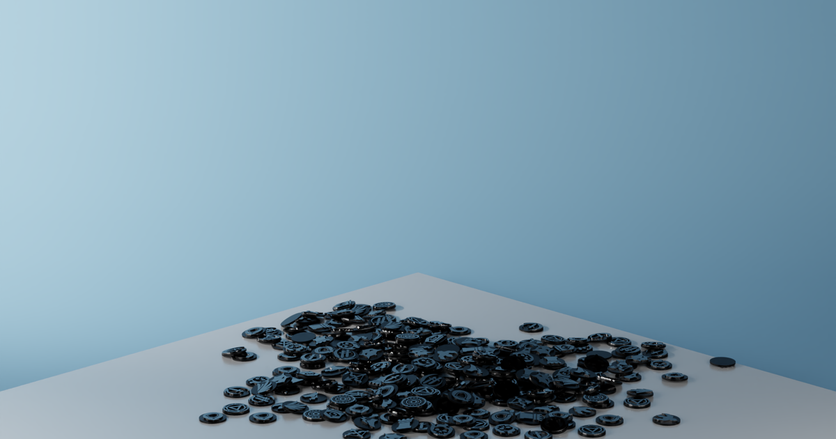 MTG counter and ability markers template by Reven | Download free STL ...