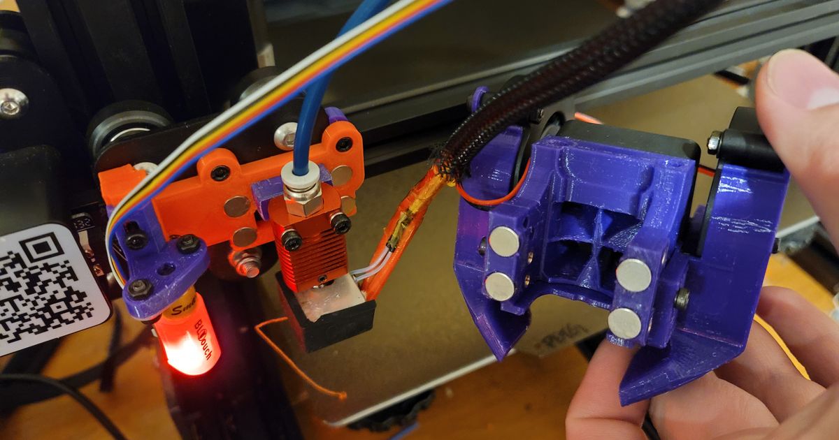 Hero Me Gen7 Magnetic Mount by Bad Acid Prints | Download free STL ...