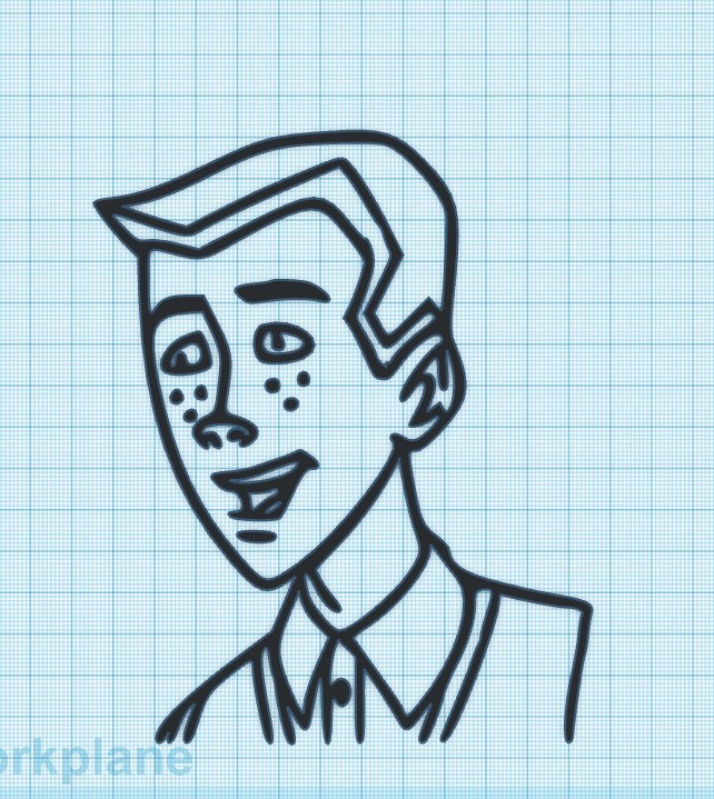 DEAN - VENTURE BROS WALL ART by Ogama Industries | Download free STL ...