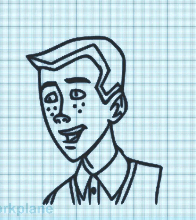DEAN - VENTURE BROS WALL ART by Ogama Industries | Download free STL ...