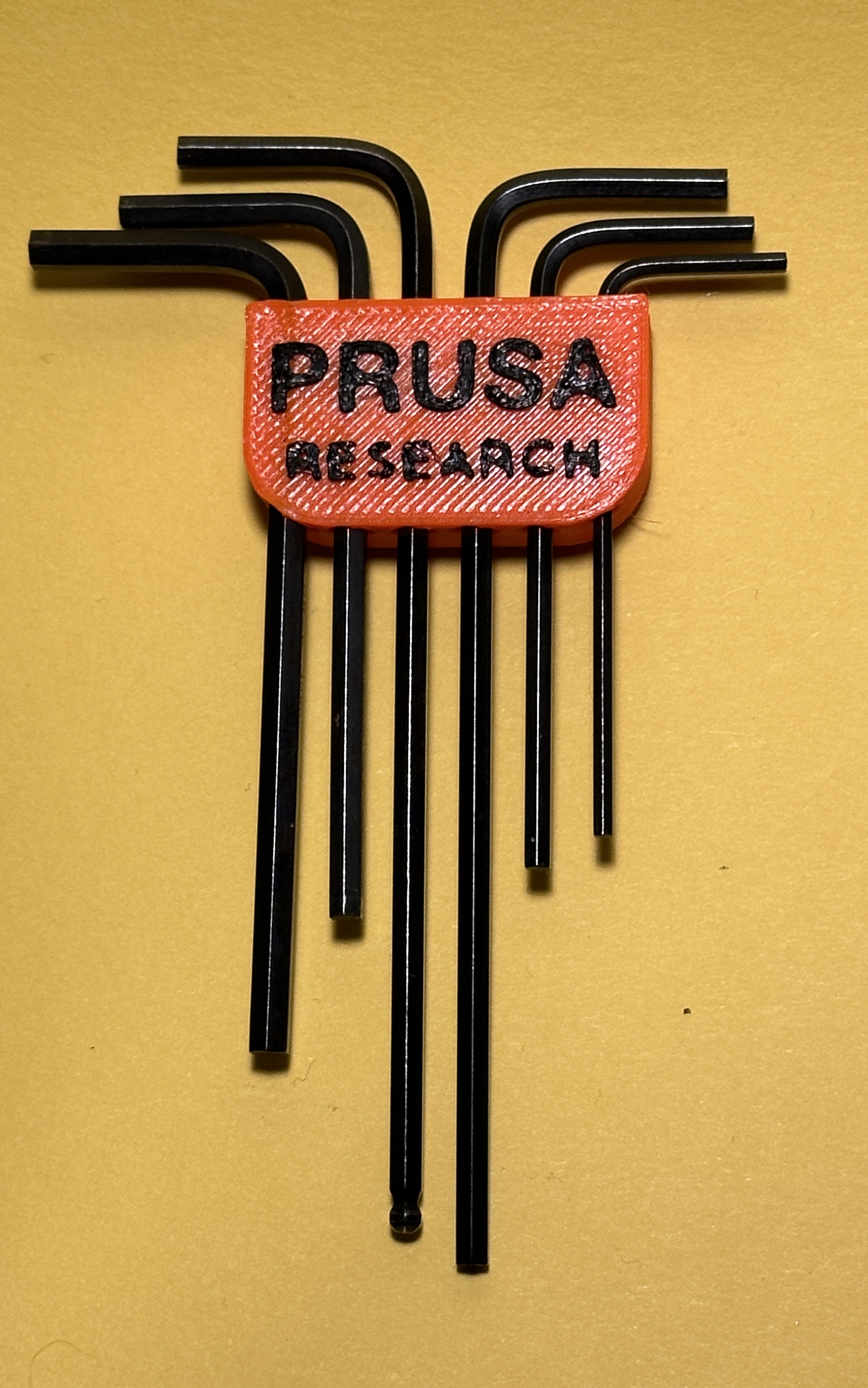 Prusa Allen Keys Holder - No MMU by VisualReversal | Download free STL ...