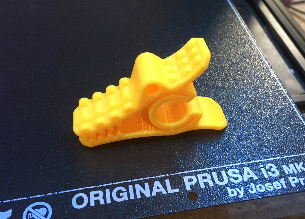 Crocodile bag clip Remix by MajorOCD | Download free STL model ...