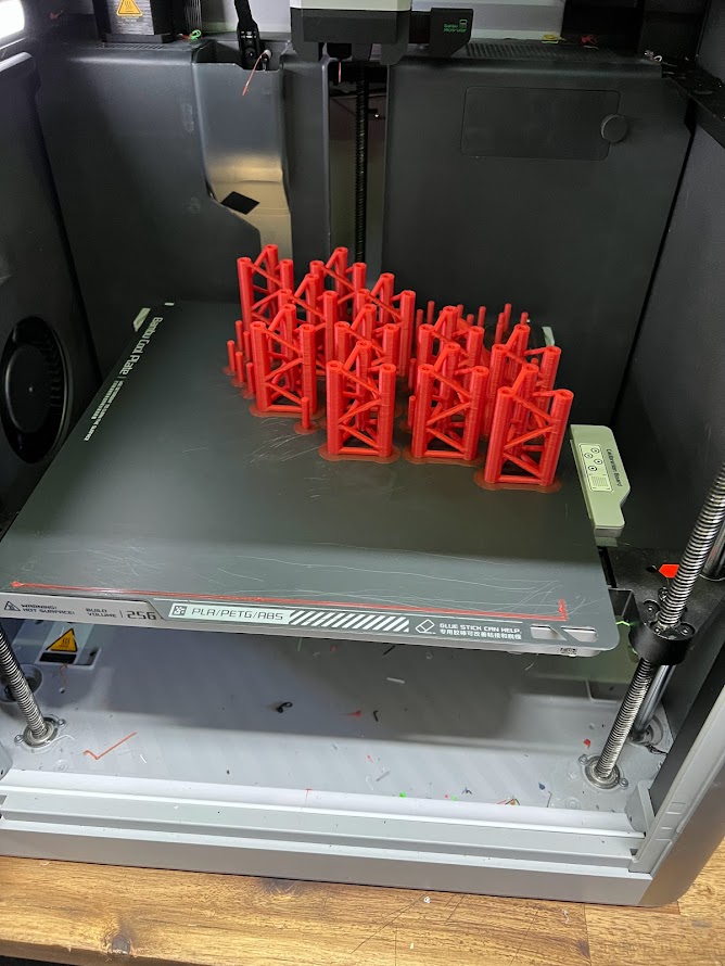 Variable size 'Scaffold' structure to aid tidying wiring. by ...
