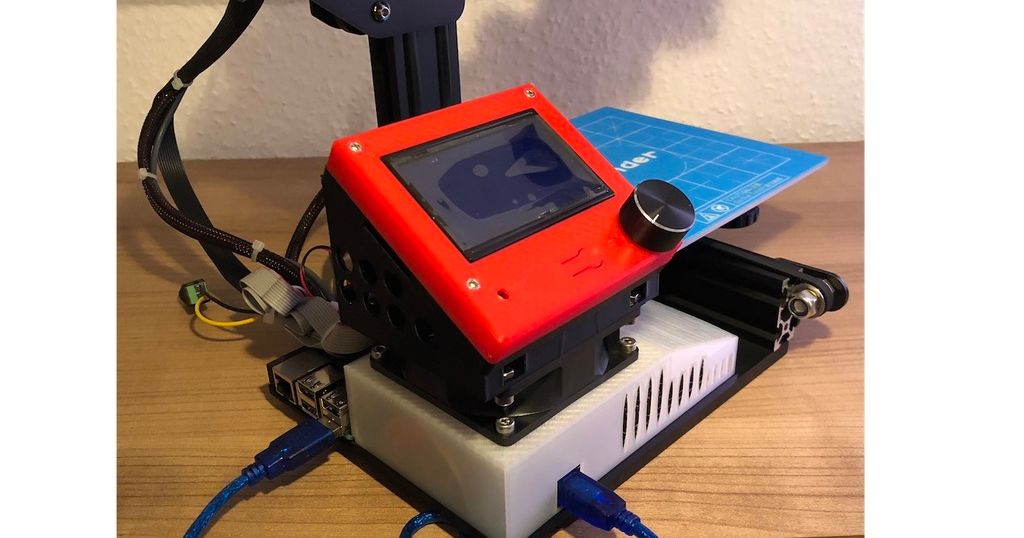 Creality Ender 2 - MKS Gen 1.4 + Raspberry Pi case by xXmarkXx ...