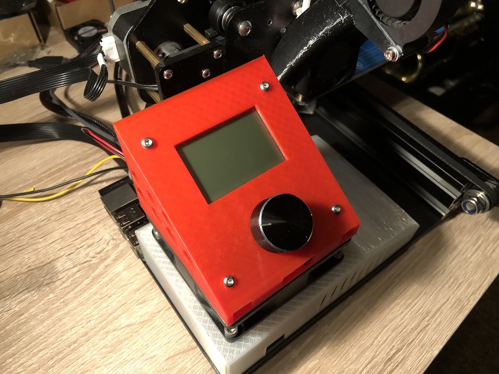 Creality Ender 2 - MKS Gen 1.4 + Raspberry Pi case by xXmarkXx ...