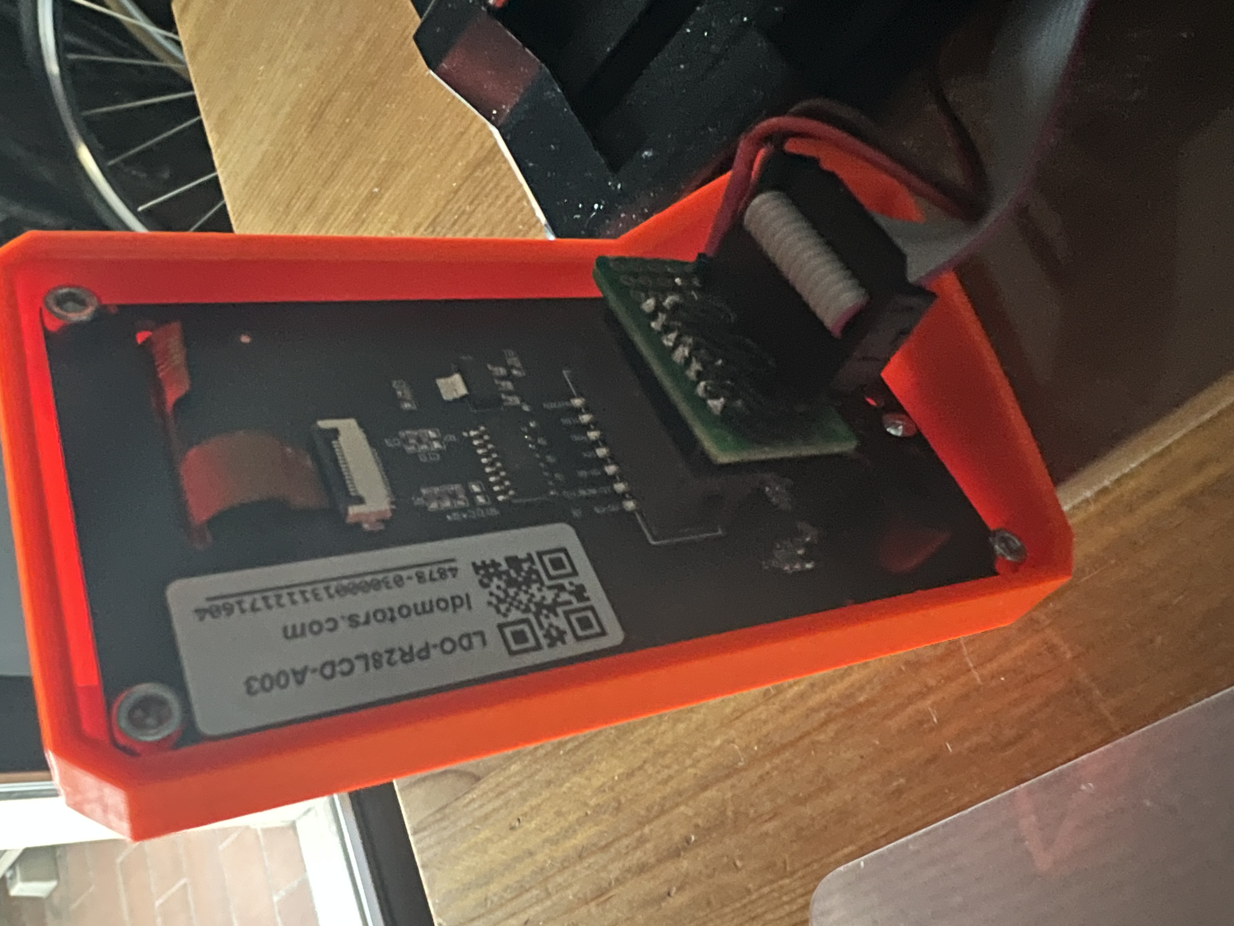 Prusa MINI LCD Back Cover for 5V power extractor board by Gianluca ...