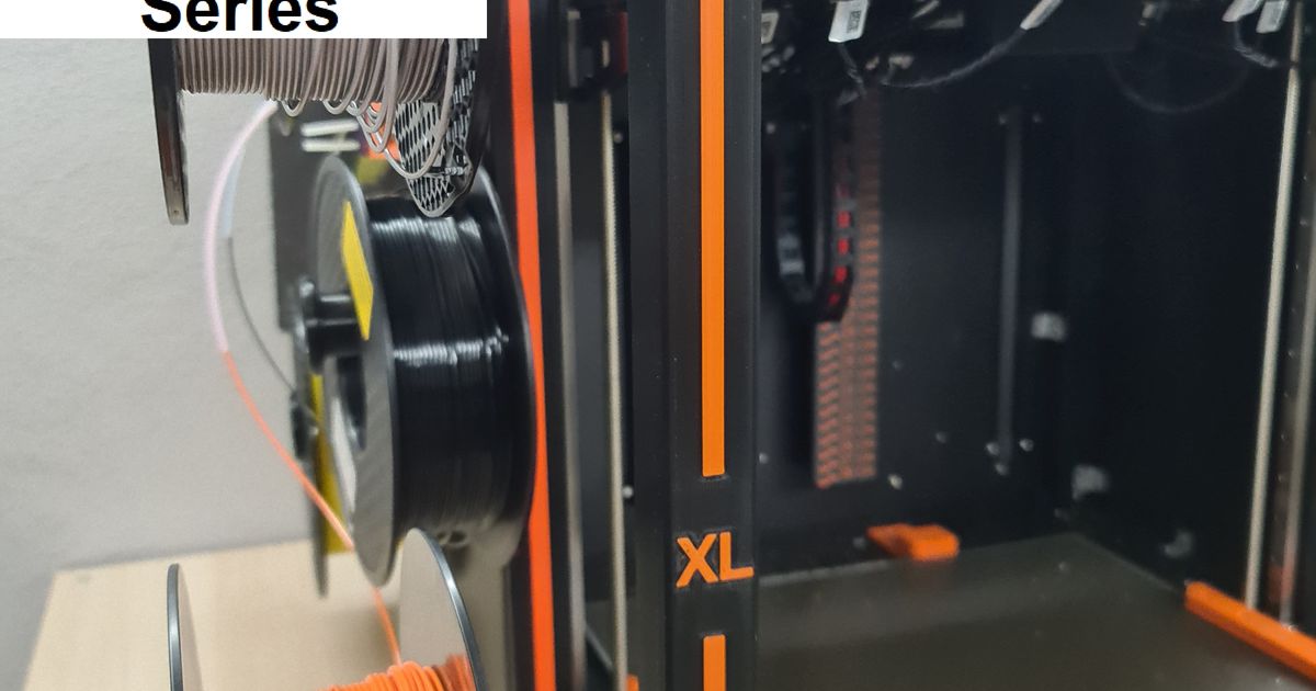 Prusa XL series: XL front frame for Original Spool holder by ...