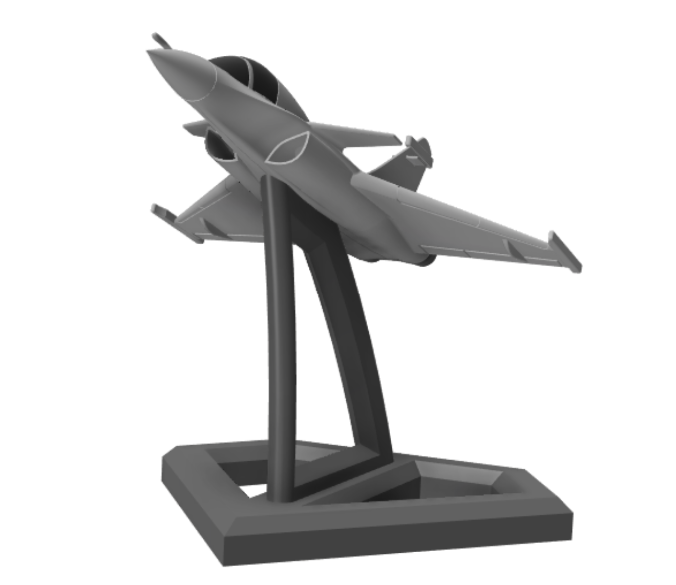 Dassault Rafale - 1:80 scale by Lionel SAVOCA | Download free STL model ...