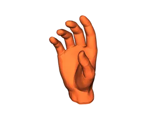 wall mountable hand by Leon | Download free STL model | Printables.com