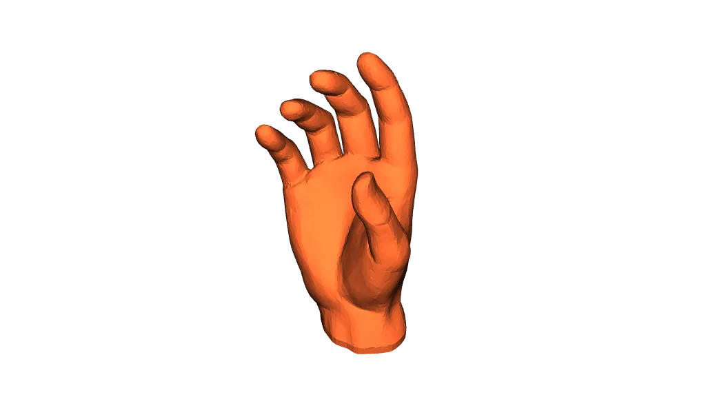 wall mountable hand by Leon | Download free STL model | Printables.com