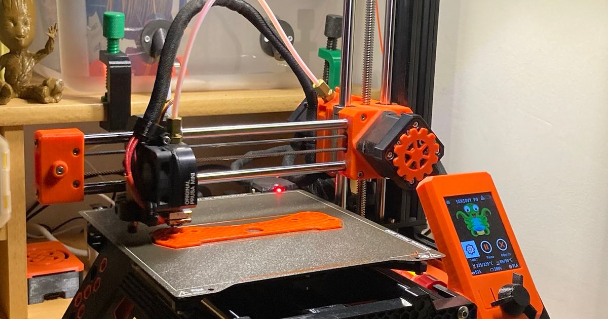 Supplement for light bar Prusa MINI by Filip Vašata | Download free STL ...