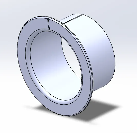 Wall cable feedthrough collar by ChristianR | Download free STL model ...