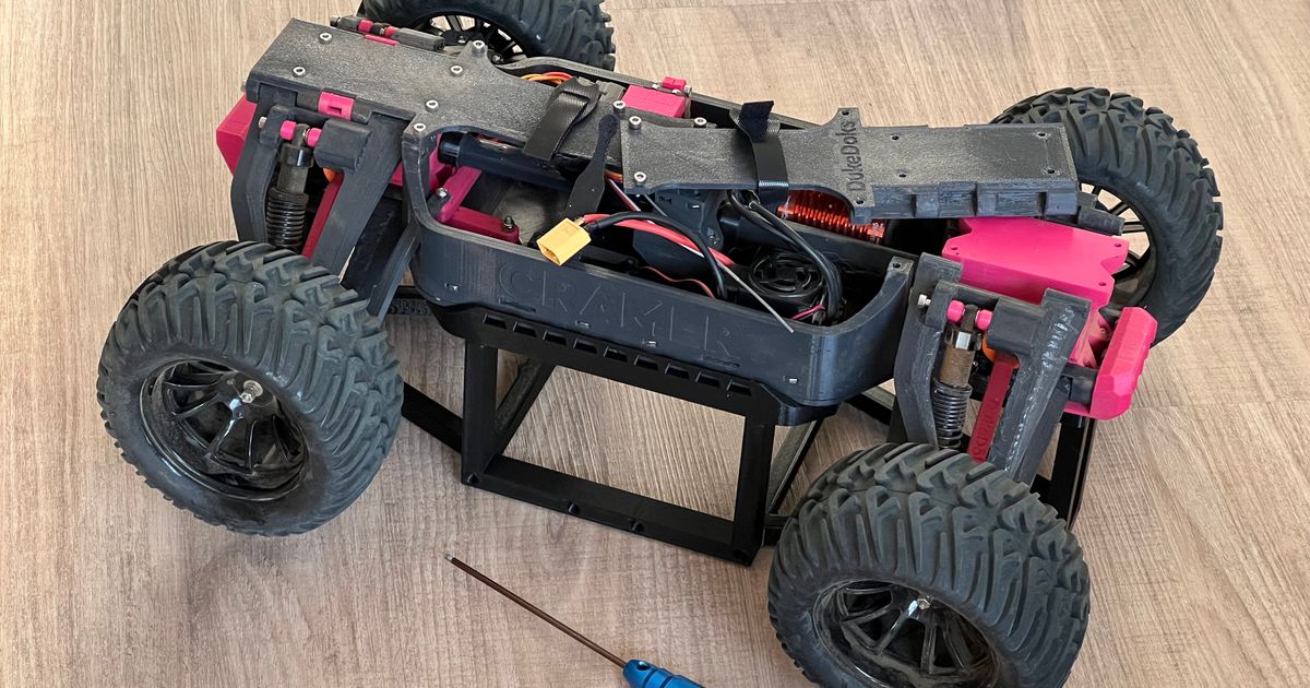 Dukedoks Cramer Truggy RC 4x4 horizontal stand by romankozak | Download ...