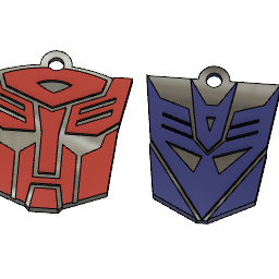 Transformers dog tags by Matt Flanigan | Download free STL model ...