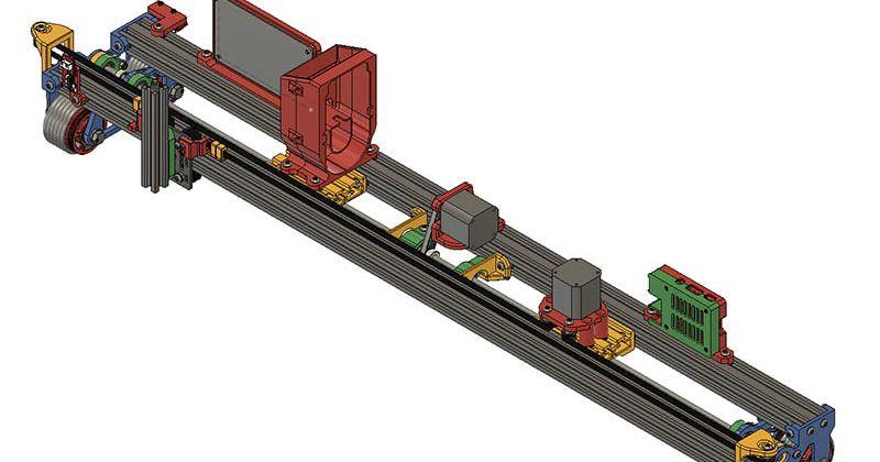 Rolling Plotter using wider wheels and One Wheel motor by geodave ...