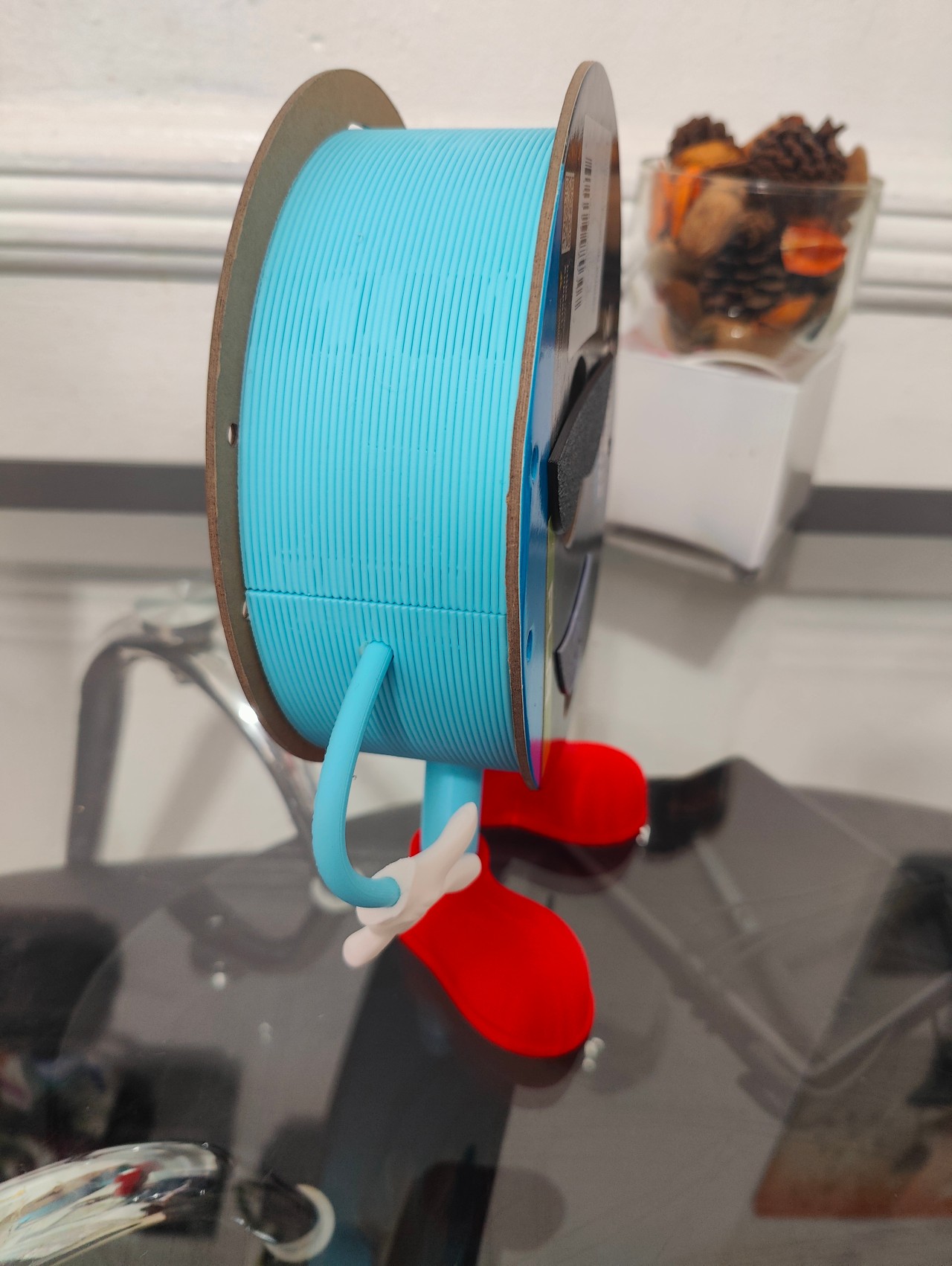 Spooly a 3D Filament Cartoon by Micro Center | Download free STL model ...