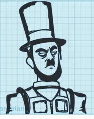 Adolf Bobler by hellomynameisfred | Download free STL model ...