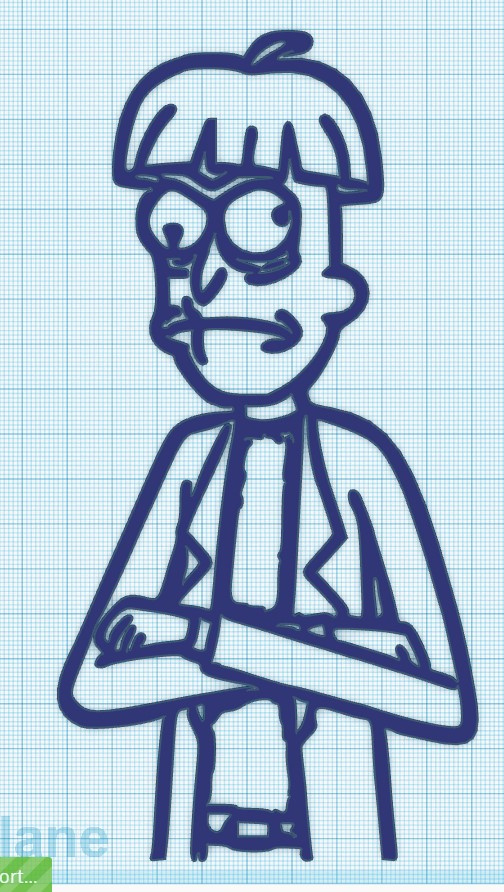 DOOFUS RICK WALL ART by Ogama Industries | Download free STL model ...