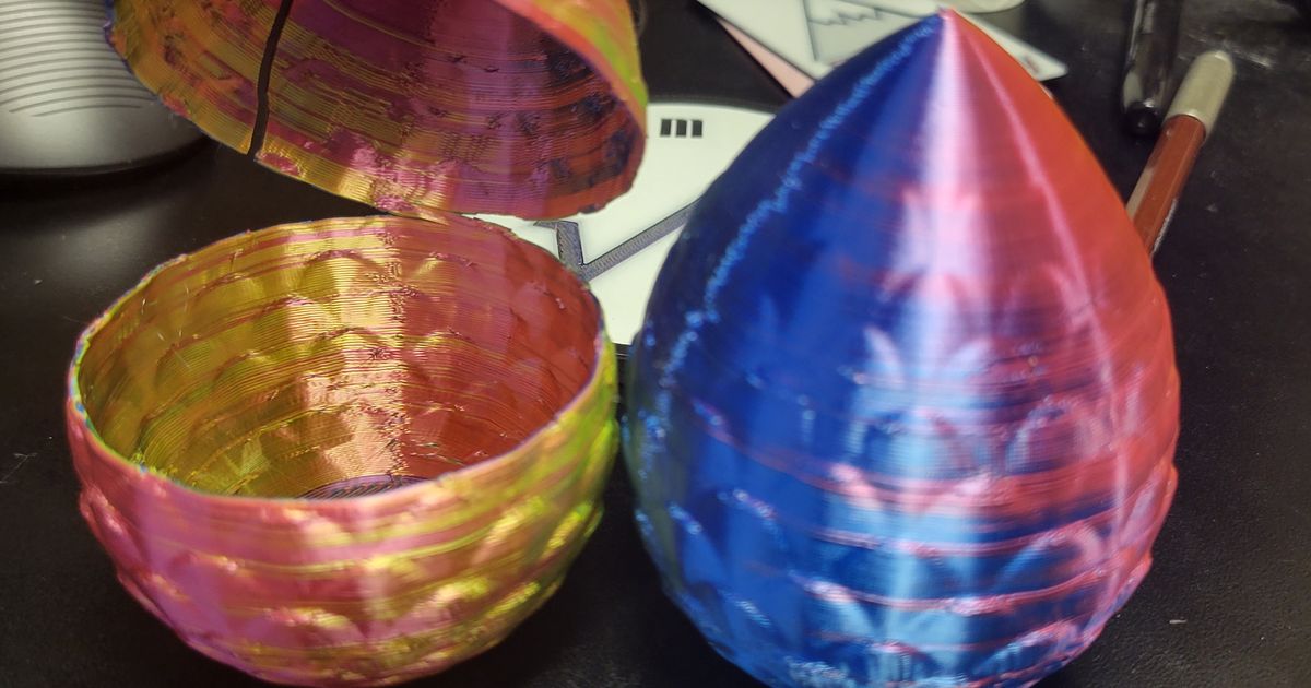 Hollow Crackable dragon surprise egg by How2Texan | Download free STL ...