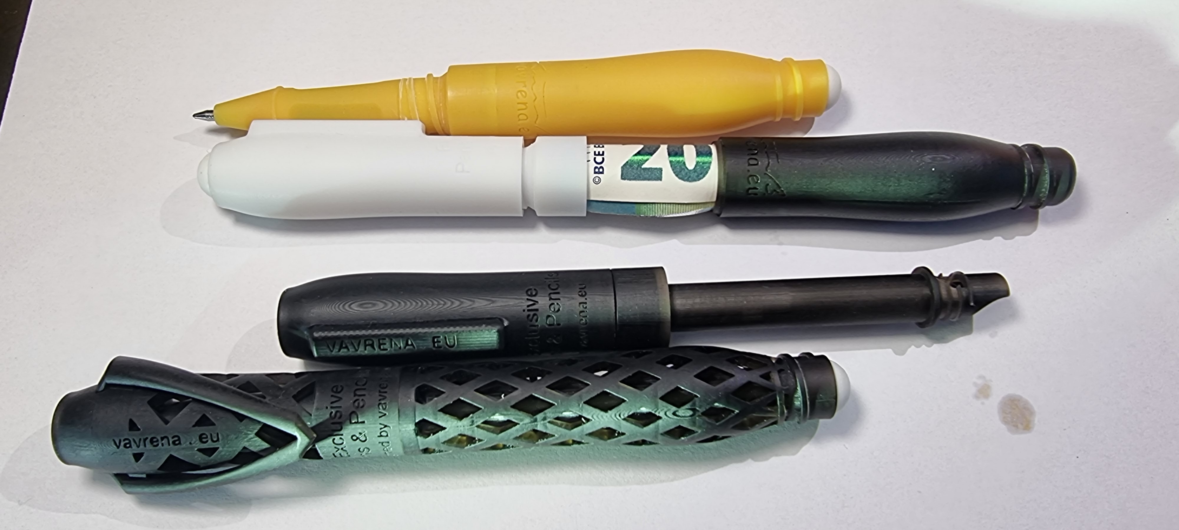 Pen with Whistle and Secret storage by vavrena.eu | Download free STL ...