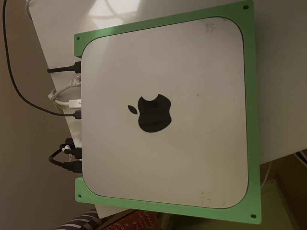 Mac Mini mount by roads | Download free STL model | Printables.com