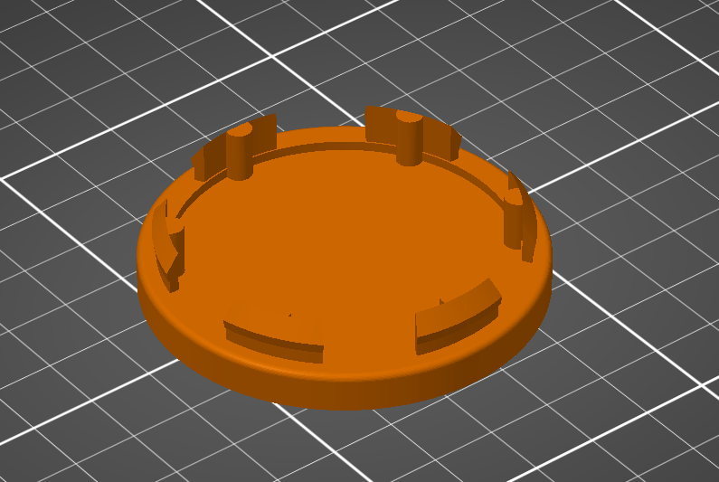 Nissan rim insert with logo by Darius Kv | Download free STL model ...