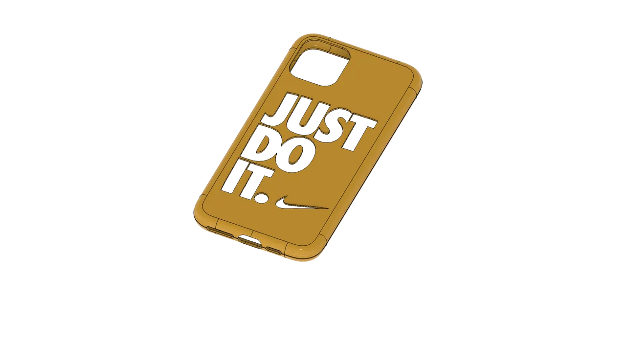 Iphone 11 Just Do It by iPrint3D | Download free STL model | Printables.com