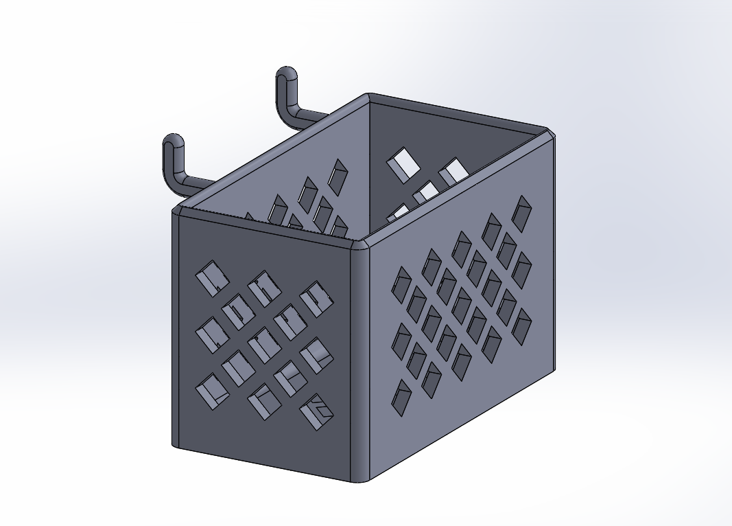 Husky Allen Key Holder for 1/4" Pegboard by moxieman19 | Download free ...