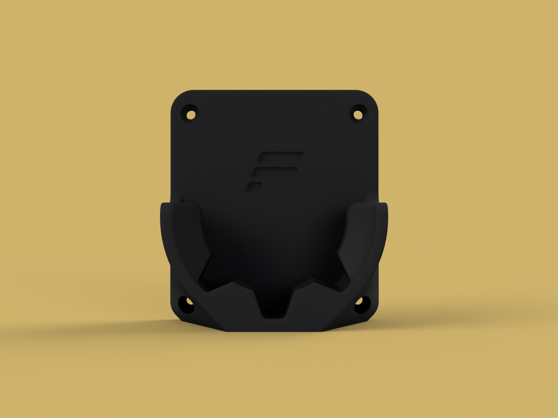 Fanatec wheel wall mount for QR1 quick release adapter por Hawk7 ...