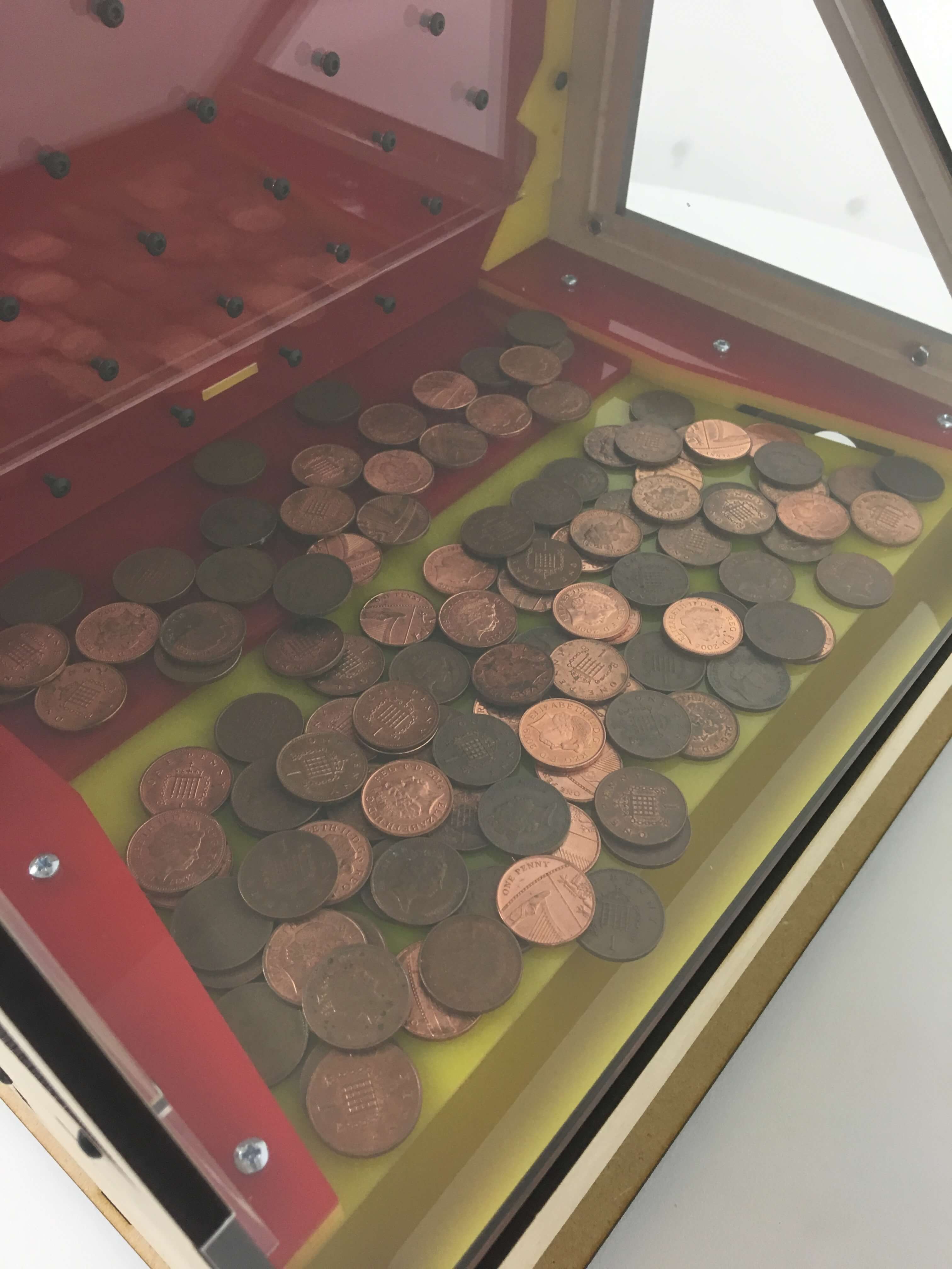 Arcade Coin Pusher game by Night | Download free STL model | Printables.com
