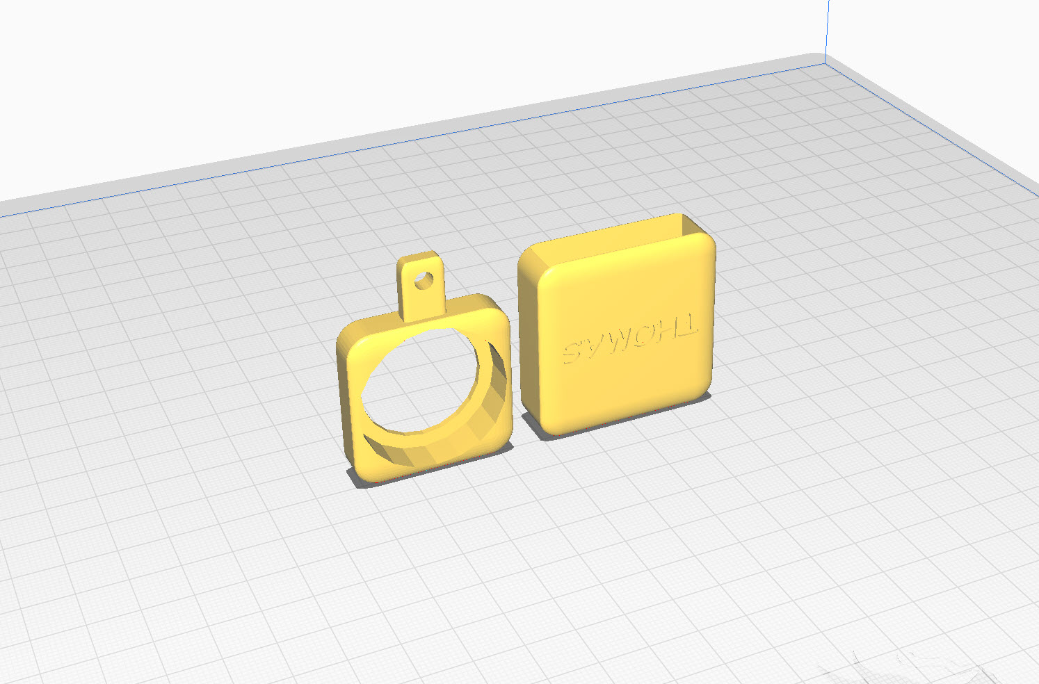 3D-Printed Pet Tag with Apple Air Tag and NFC Sticker Holder by ...