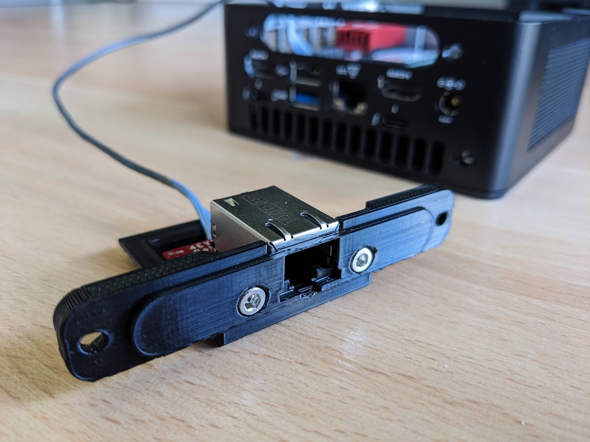 Intel NUC 12 Pro Innodisk EGPL-T101 cover and accessory port kit by ...