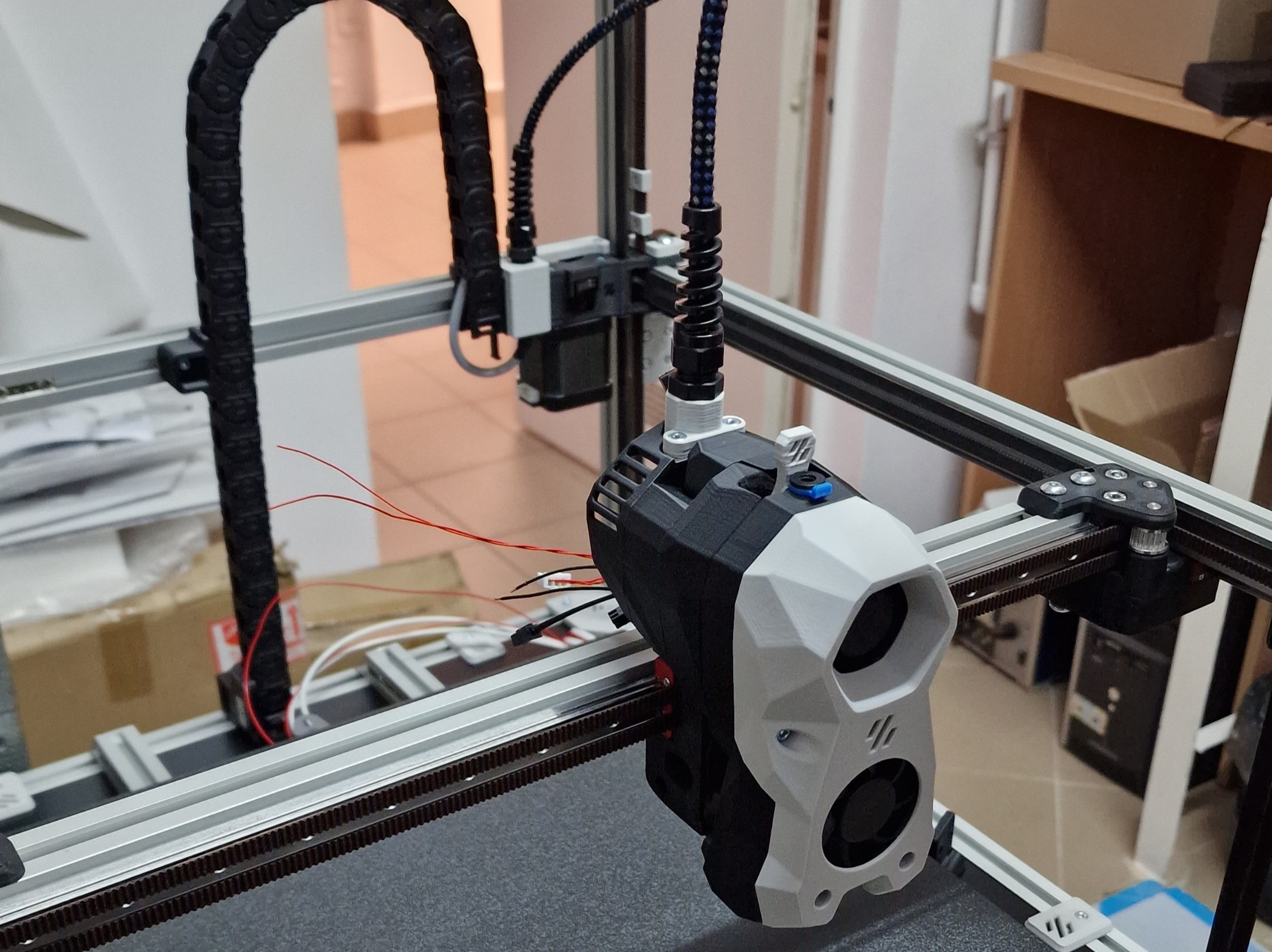 Back enclosure for Stealthburner with LGX Lite, EBB36 and PG7 umbilical ...