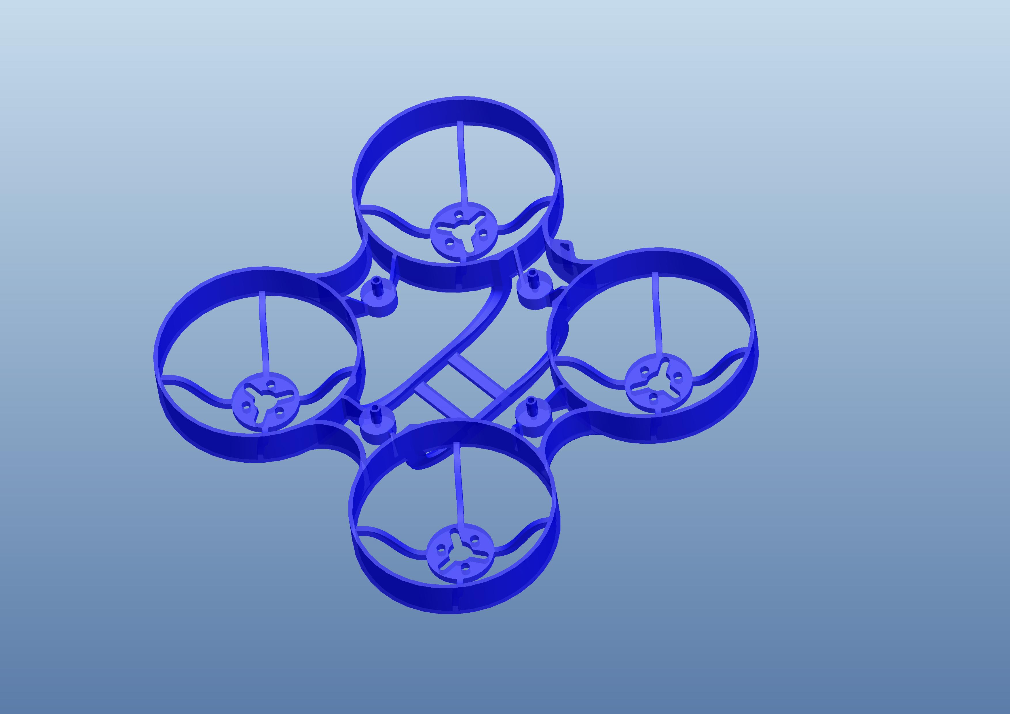 65mm Tiny Whoop frame by Blueprint 3D | Download free STL model ...