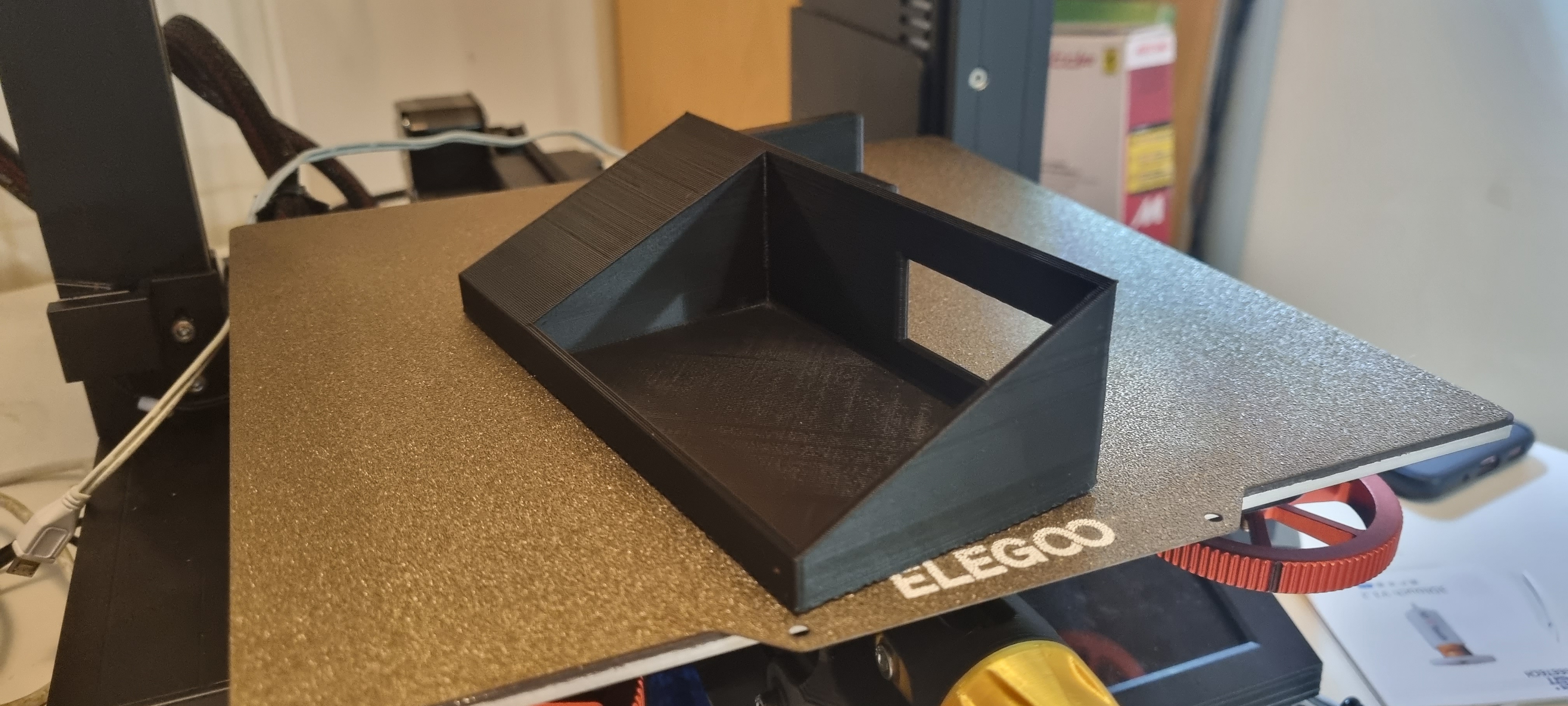 ELEGOO NEPTUNE 2S FRONT LEFT SWITCH PANEL WITH TRAY 4040 by joshua ...