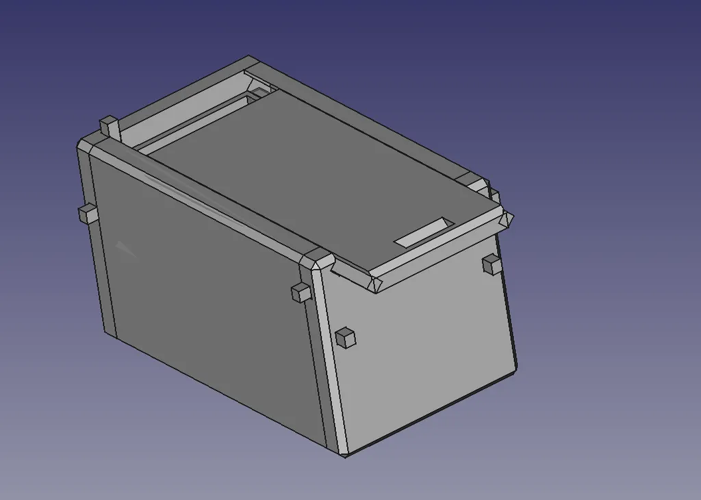 PUSH BUTTON PUZZLE BOX by Zaphod Beeblebrox | Download free STL model ...