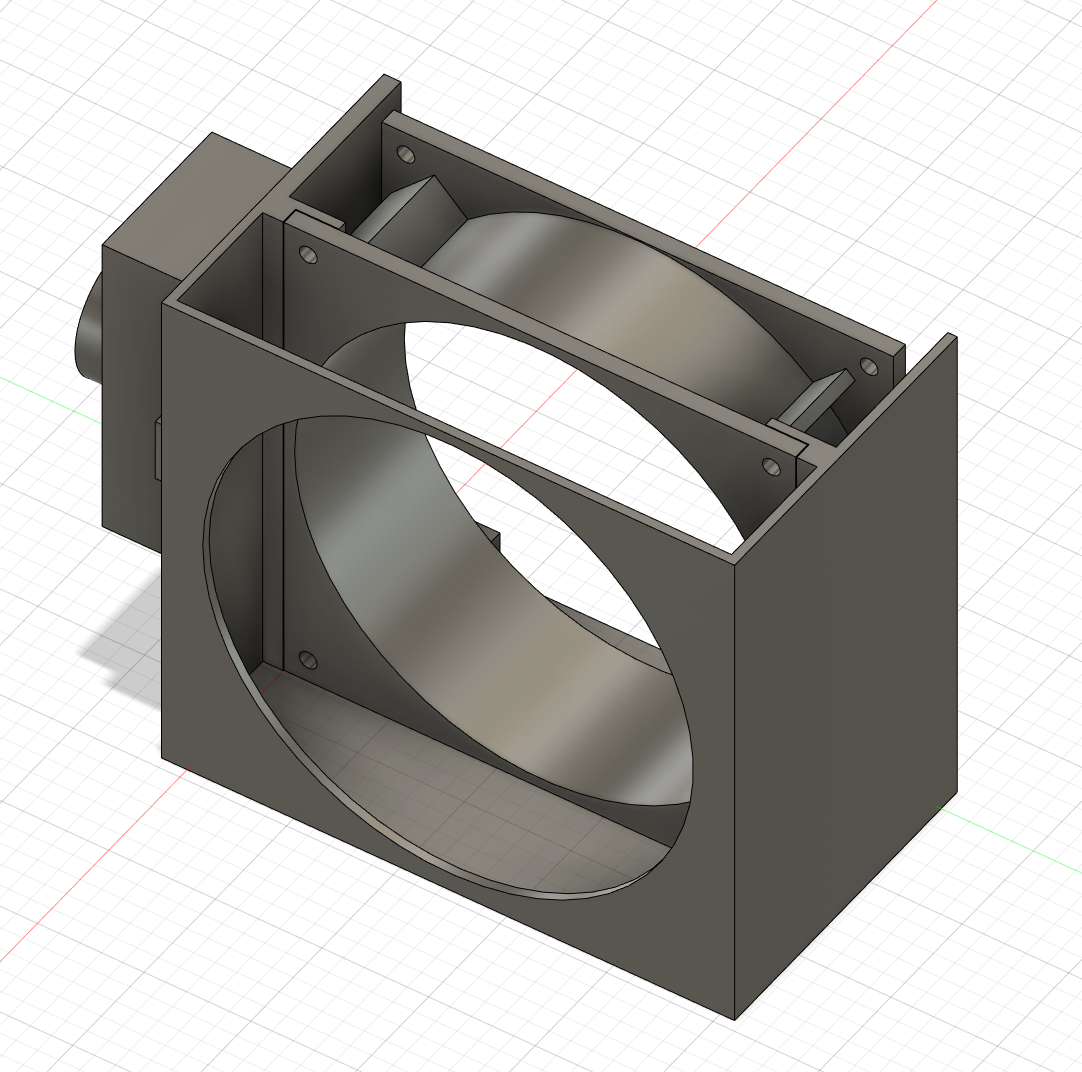 Exhaust Fan Housing With Filter by Bwachtel | Download free STL model ...
