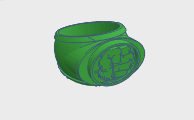 Hulk Ring by NinjaDesigner | Download free STL model | Printables.com