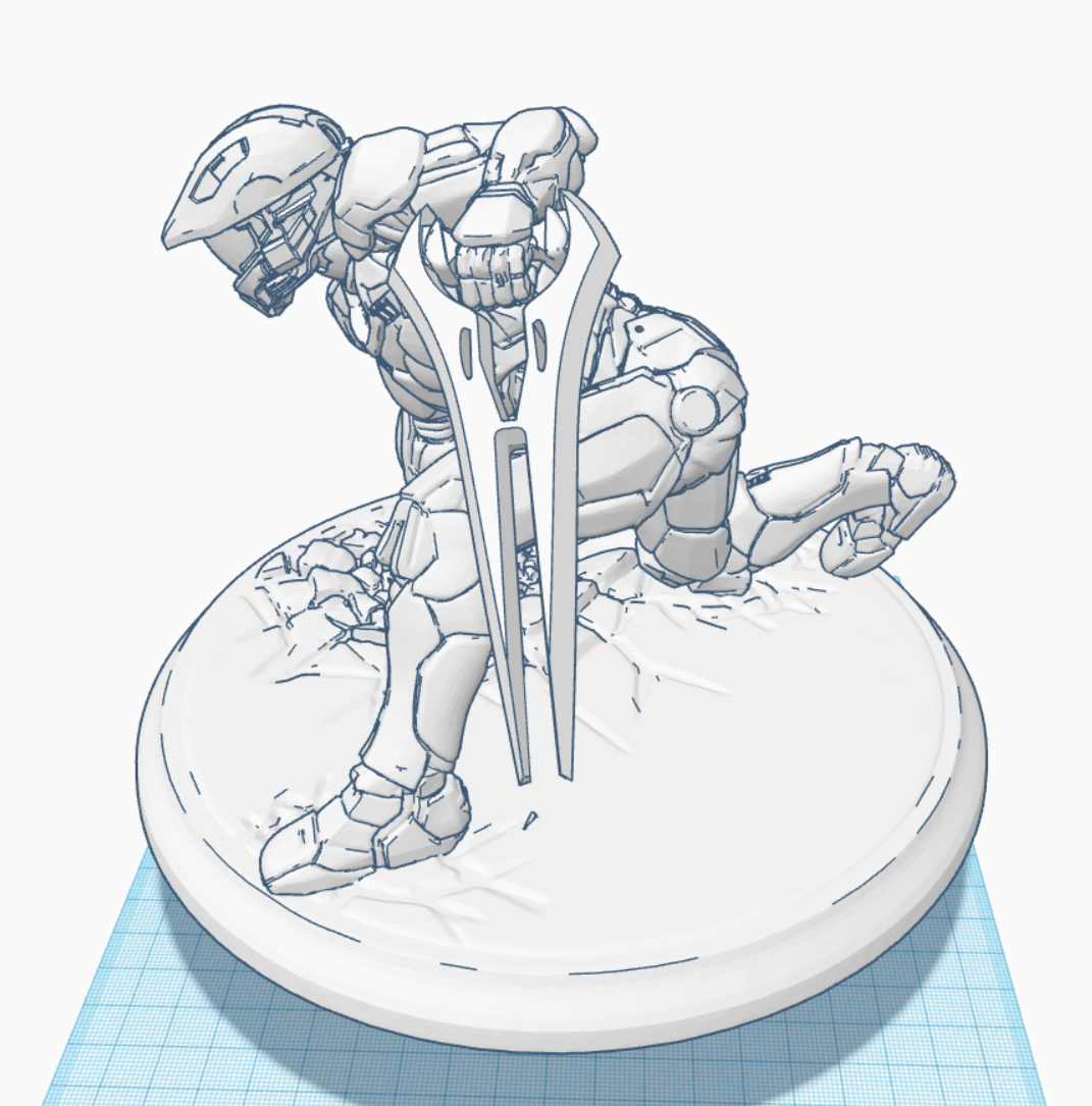 Master Chief Statue by Green_FPV | Download free STL model | Printables.com Master Chief Statue by Green_FPV | Download free STL model | Printables.com