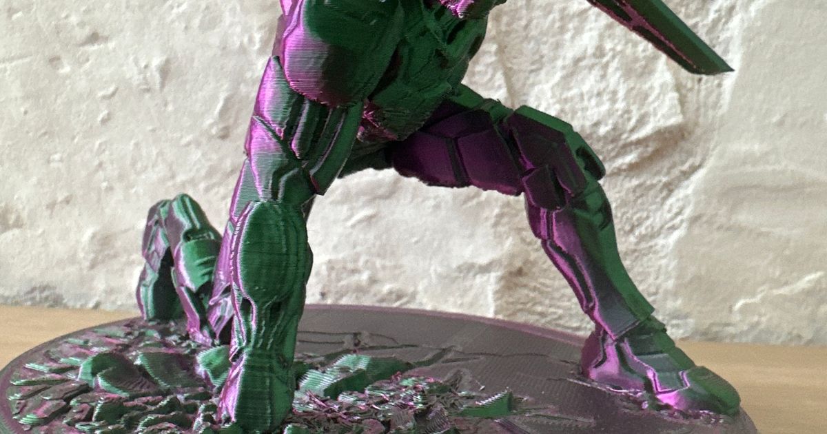 Master Chief Statue by Green_FPV | Download free STL model | Printables.com