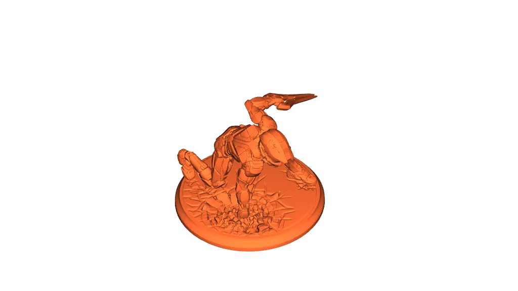 Master Chief Statue by Green_FPV | Download free STL model | Printables.com