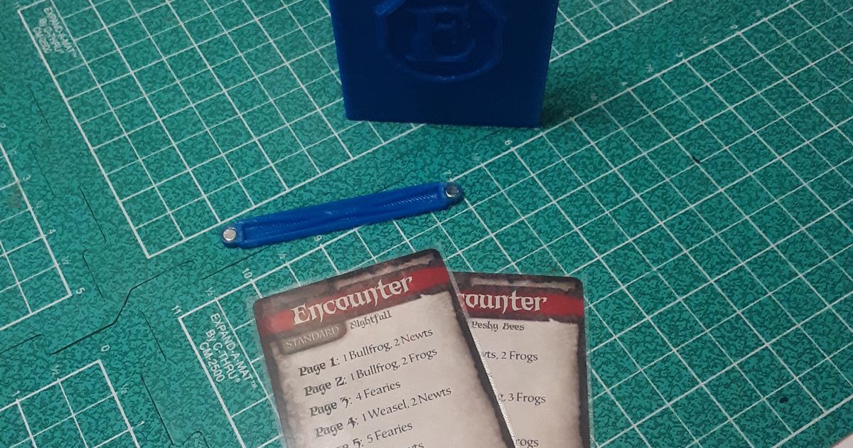 Encounter Deck box For Downwood Tales by CodeMinion | Download free STL model | Printables.com