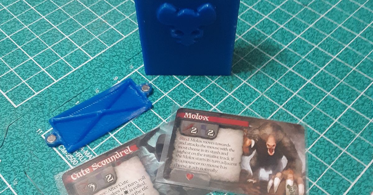 Initiative Deck Box for Downwood Tales by CodeMinion | Download free STL model | Printables.com