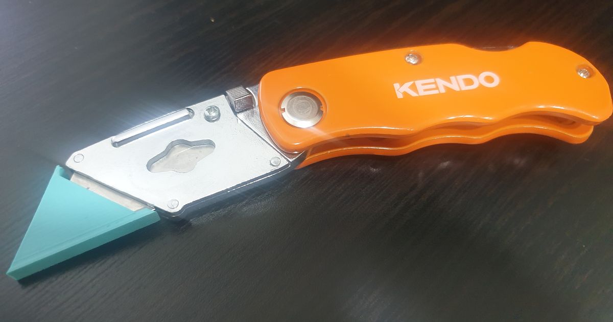 Kendo Cutter Knife Blade Cover by SaudSalmi | Download free STL model ...