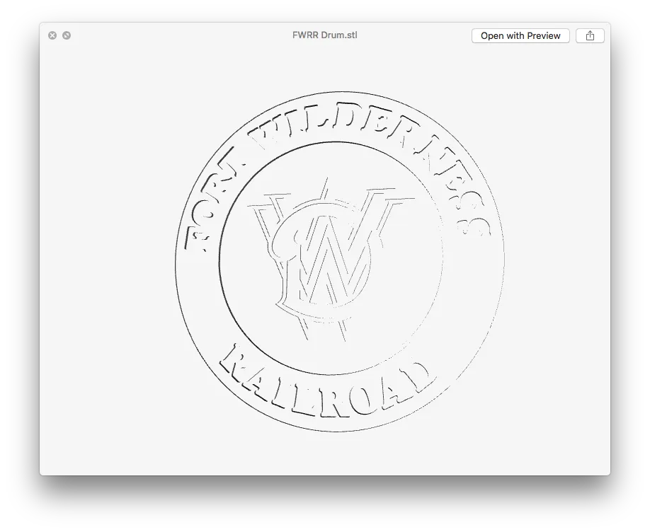 Fort Wilderness Railway Drumhead - Coaster by frankattack | Download ...