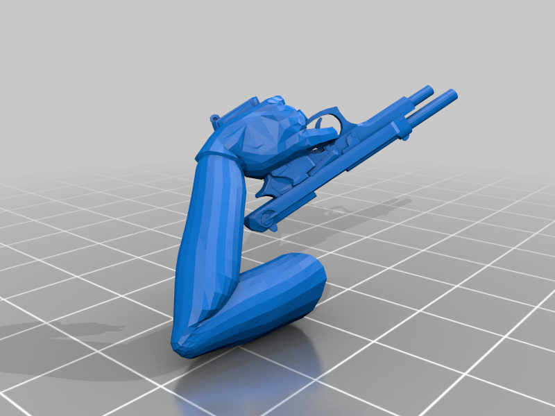 Revy From Black Lagoon by Cubic | Download free STL model | Printables.com